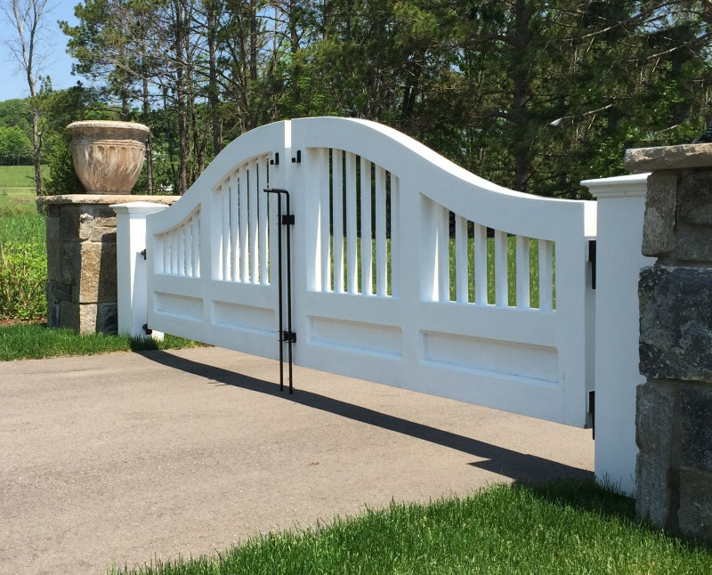Wooden Driveway Gates custom made out of Western Red Cedar | New ...